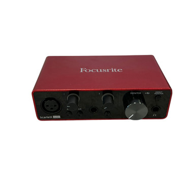Used Focusrite SCARLETT SOLO 3RD GEN Compact Recording Device