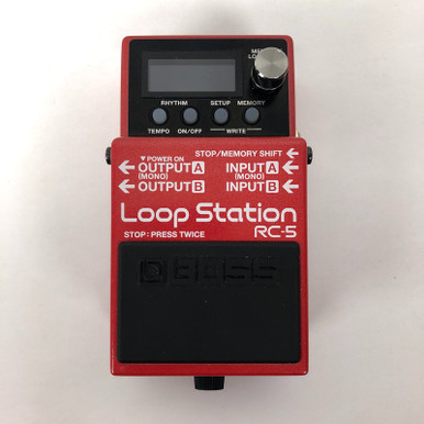 New BOSS RC5 LOOP STATION Guitar Effects