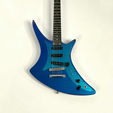 Used Guild X-79-3 Electric Guitar Blue