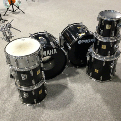 Used YAMAHA POWER V 8-PC SHELLS Drum Kit Drum Kits