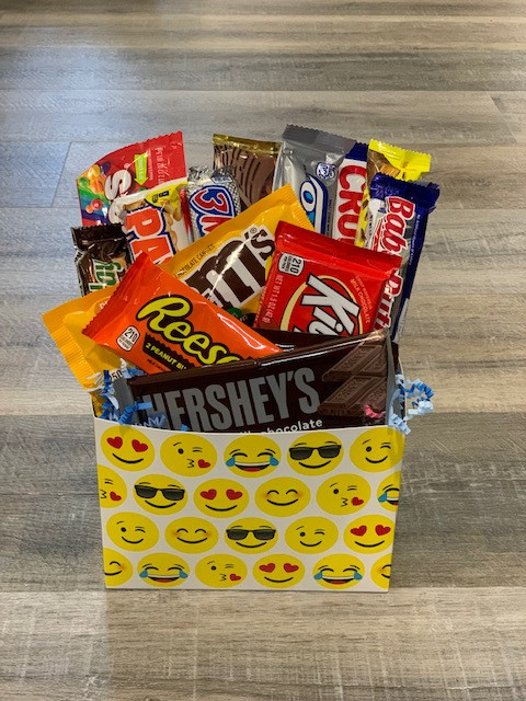 Emoji Snack Basket - Georgetown Flowers & Gifts