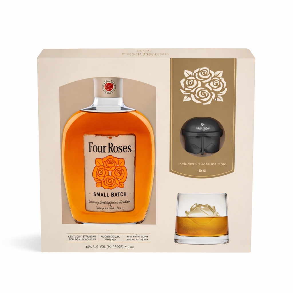 Four Roses Small Batch Kentucky Straight Bourbon Whiskey - Gift Pack ...