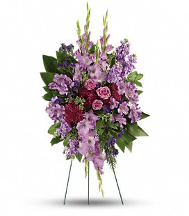 Teleflora's Lavender Reflections Spray - Georgetown Flowers & Gifts