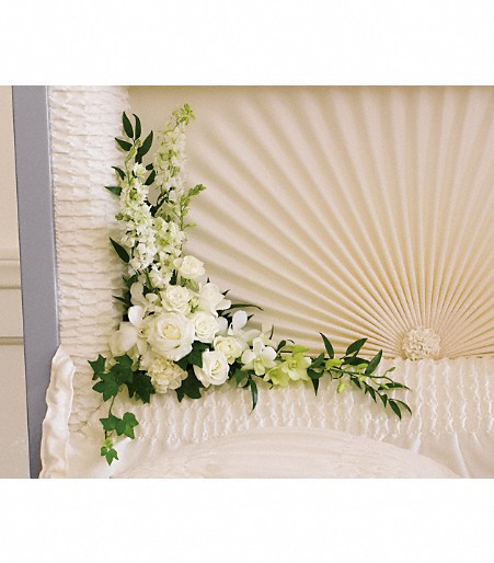 Teleflora's Colorful Reflections Casket Spray - Georgetown Flowers & Gifts