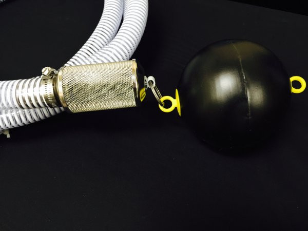 WISY FLOATING SUCTION FILTER - COARSE MESH - 1 1/4" with 10' HOSE