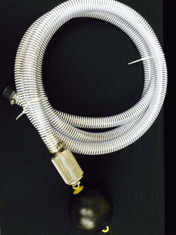 WISY FLOATING SUCTION FILTER - COARSE MESH - 1 1/4" with 10' HOSE