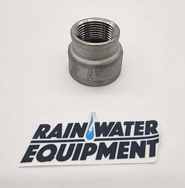 1 1/4" x 1" Stainless Steel Bell Reducer