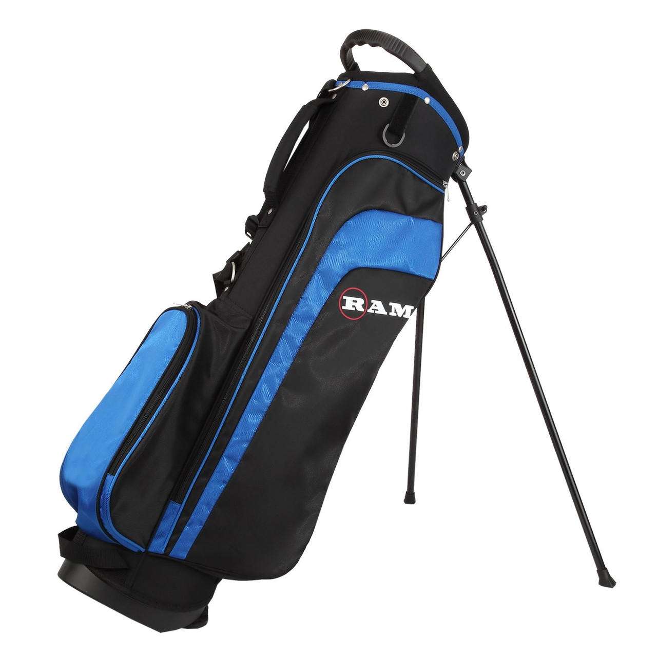 Ram Golf EZ3 Tall Mens +1" Golf Clubs Set with Stand Bag Graphite/Steel ...