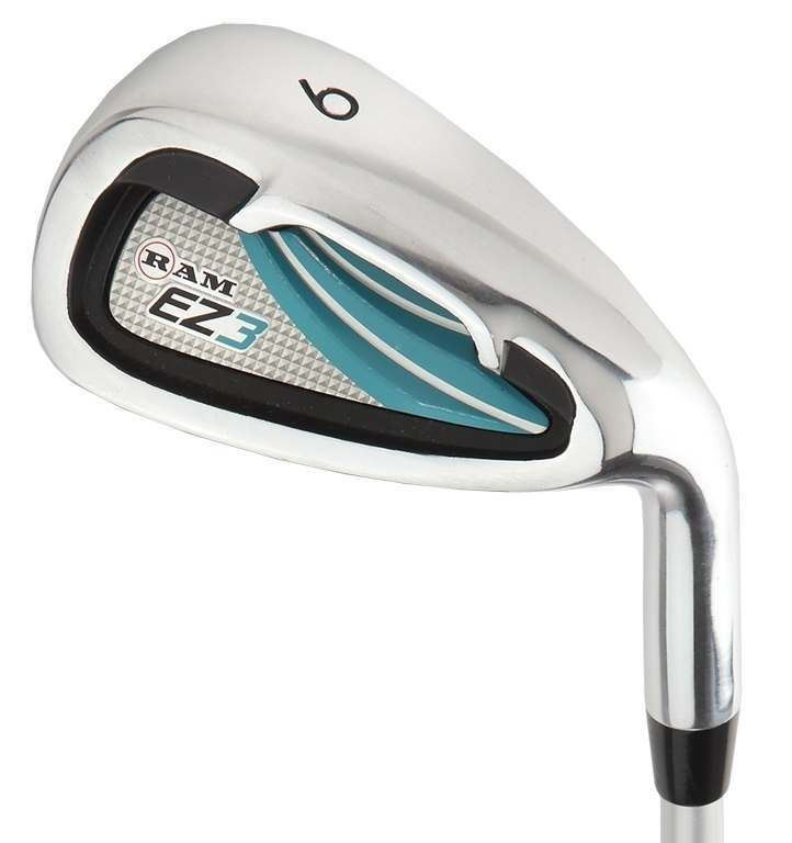 Ram Golf EZ3 Ladies Right Hand Iron Set 5-6-7-8-9-PW-SW HYBRID INCLUDED ...