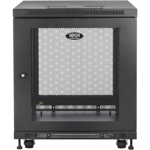 Tripp Lite 12U Rack Enclosure Server Cabinet Doors & Sides 1000lb ...