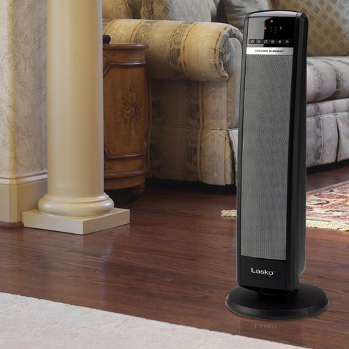 Lasko 30" Tall Tower Heater with Remote Control - Bluum