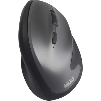 Adesso IMOUSE A20 Antimicrobial Wireless Vertical Ergonomic Mouse - Bluum