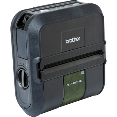 Brother RuggedJet RJ4040 Direct Thermal Printer - Monochrome - Portable ...