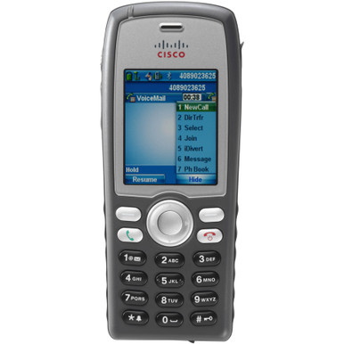 Cisco Unified 7925G IP Phone - Corded/Cordless - Wi-Fi - Bluum