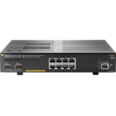 Aruba JL258A#ARE 2930F 8G PoE+ 2SFP+ Switch - Bluum