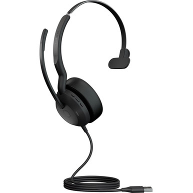 Jabra Evolve2 50 Headset - USB-A - Microsoft Teams - Mono - Bluum