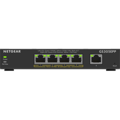 Netgear GS305EPP Ethernet Switch - Bluum