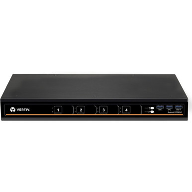 AVOCENT SwitchView 4 Port Desktop KM Switch - Bluum