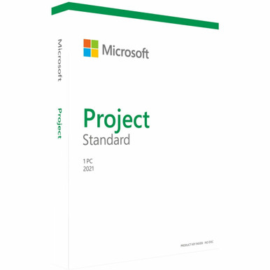 Microsoft Project 2021 Standard - Box Pack - 1 PC - Medialess - Bluum