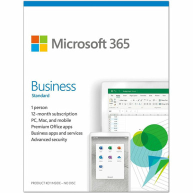 Microsoft 365 Business Standard - Box Pack - 1 User - 5 Devices - 1 ...