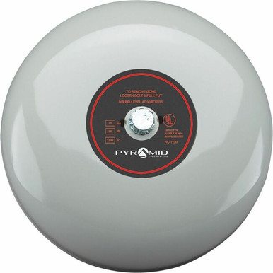 Pyramid 8in 120 Volt AC Bell - Bluum