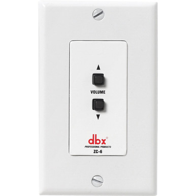 dbx ZC6 Wall-Mounted Zone Controller - Bluum