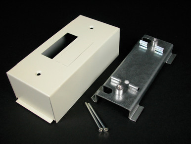 Wiremold G3046KD 3000 Circuit Breaker Housing Fitting in Gray - Bluum