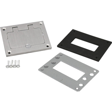 Wiremold Omnibox Series - Rectangular GFI Cover Plate - Bluum