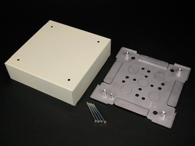 Wiremold V3028 3000 Utility Box Fitting in Ivory - Bluum