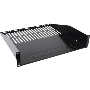 SANUS 2U Vented Shelf; Fits all Component Series AV Racks - Bluum