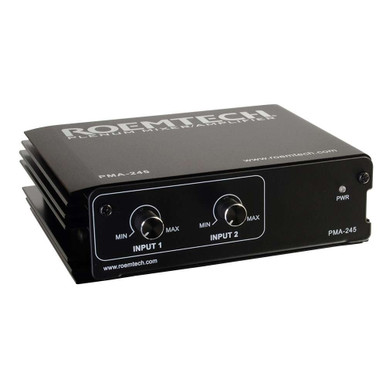 C2G 45 Watt Stereo Audio Amplifier - Plenum Rated - Bluum