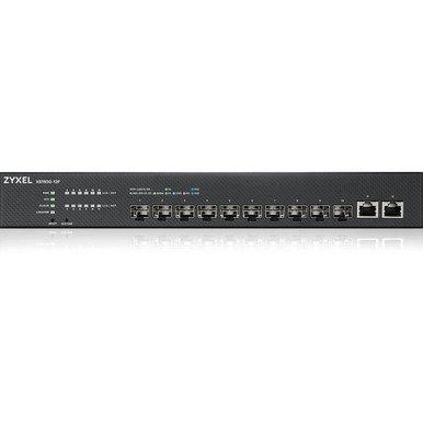 ZYXEL 10-port 10G Smart Managed Fiber Switch with 2 Multi-Gigabit Ports ...