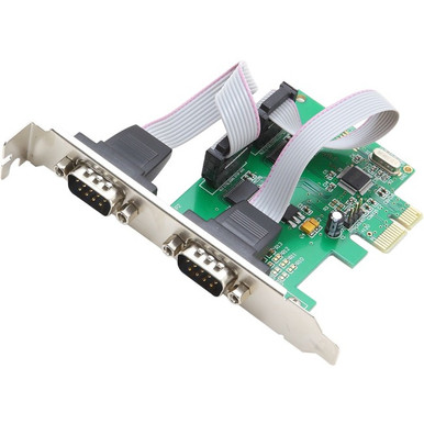SYBA Multimedia 2-port Serial PCIe, x1, Revision 1.0a, (Full & Low ...