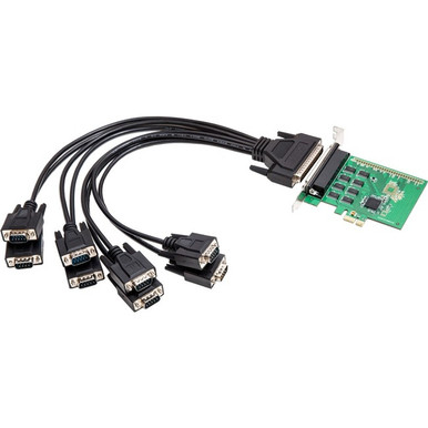 SYBA Multimedia 8-Port RS-232 Serial PCI-Express, Revision 2.0; with ...