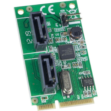 SYBA Multimedia Mini PCI-Express SATA Controller Card - Bluum
