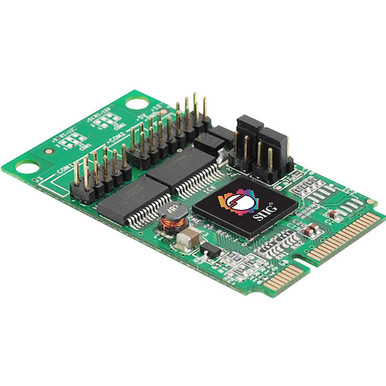 SIIG 2-Port RS232 Serial Mini PCIe with Power - Bluum