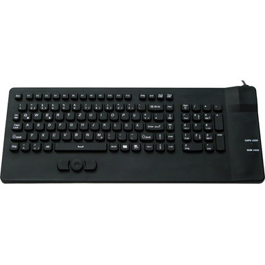 DSI Waterproof IP68 WIRED KEYBOARD WITH INTEGRATED MOUSE POINTER - Bluum