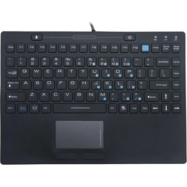 DSI Waterproof IP68 Wired Tenkeyless Keyboard with Touchpad - Bluum
