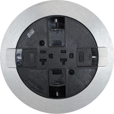 Wiremold RP7CTCBK Ratchet-Pro Multiple Service Floor Box Cover Kit in ...