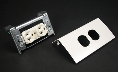 Wiremold DS4047DQ-DG Single Channel Duplex Device Plate Fitting With ...