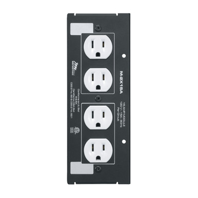 Middle Atlantic MPR Module, 15A, Double Duplex - Bluum