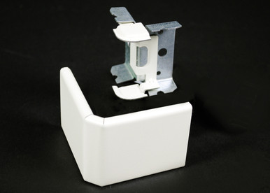 Wiremold V2418M 2400 External Elbow Fitting in Ivory - Bluum