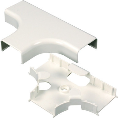 Wiremold 2915FO-WH Uniduct 2900 Series Radiused Tee Fitting - Bluum
