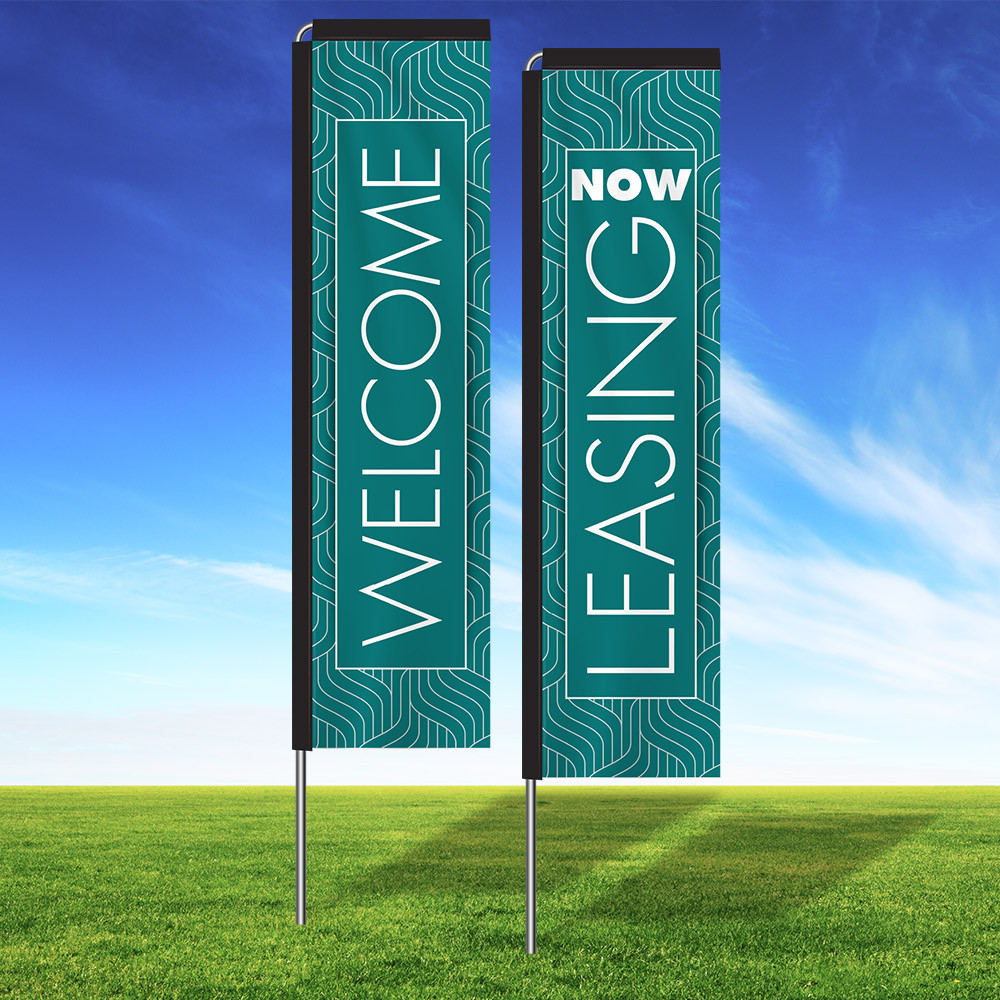 ModLux "Design 4 Teal" Rectangle Flag Kit