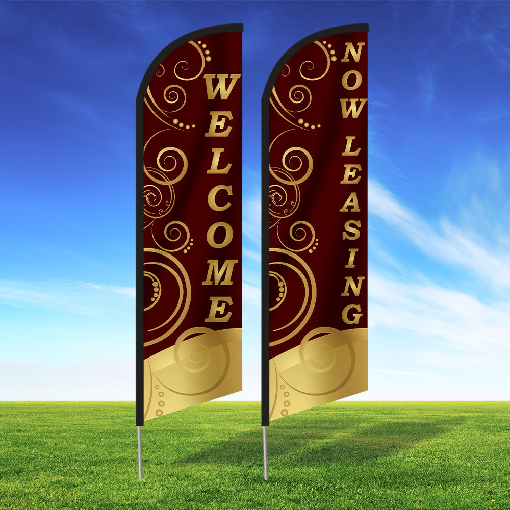 BGF: Double Sided Feather Flag