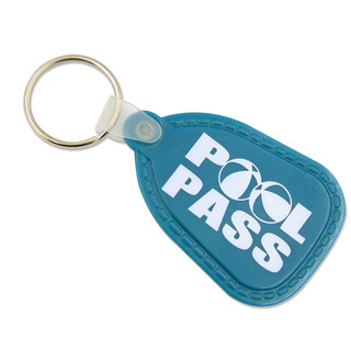 Keyring Pool Pass - Teal
