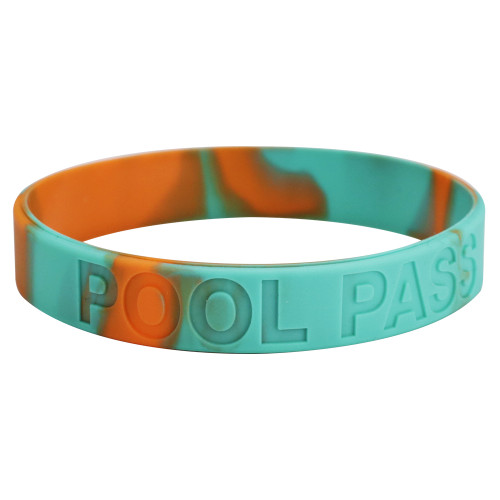 Adult Silicone Pool Pass Blue/Green