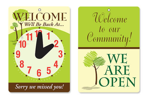 Signs & Banners - Interior Signs - Welcome Home America