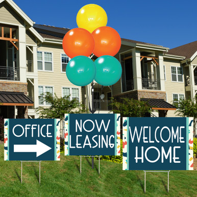 Confetti - Balloon Cluster and Yard Sign Marketing Bundle