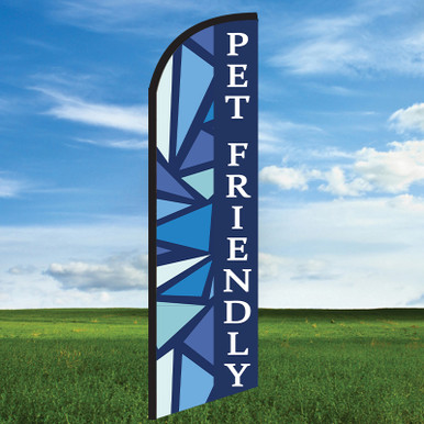 Blue Ice - Feather Flag SS